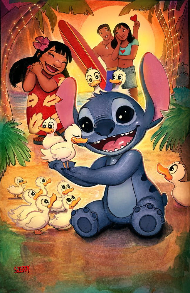 Stitch #1 SIGNED by Nathan Szerdy Disney Comics Dynamite 2025